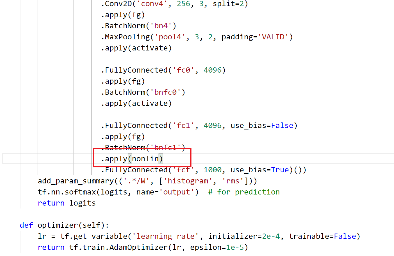 Activation function for last layer in DoReFaNet · Issue #1541 · tensorpack/tensorpack · GitHub