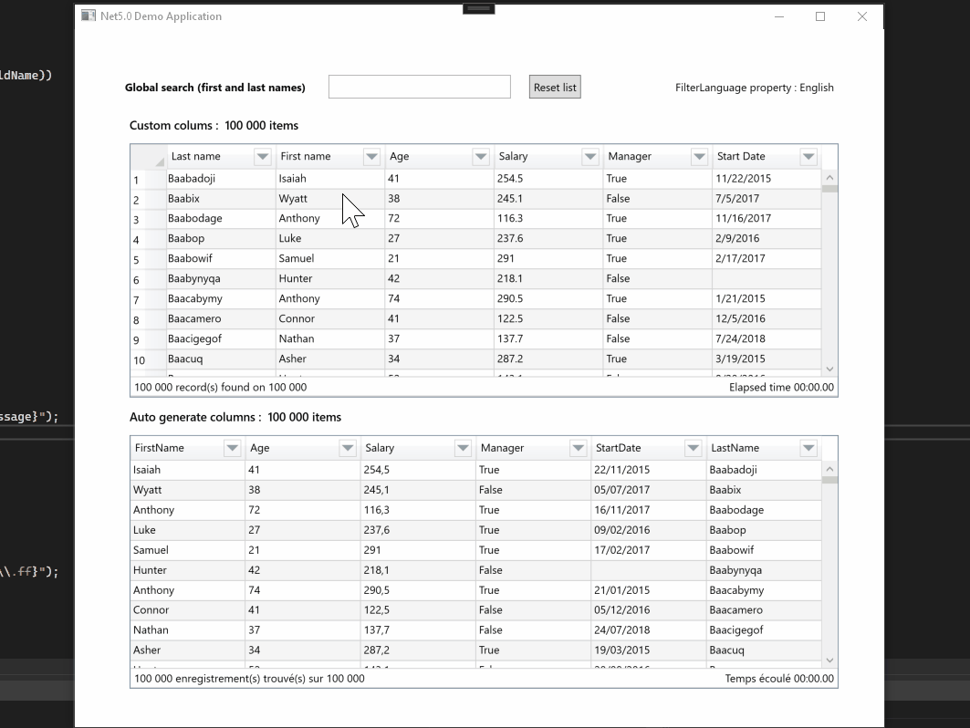 Crash when applying filter while in edit mode: ''Refresh' is not allowed during an AddNew or ...