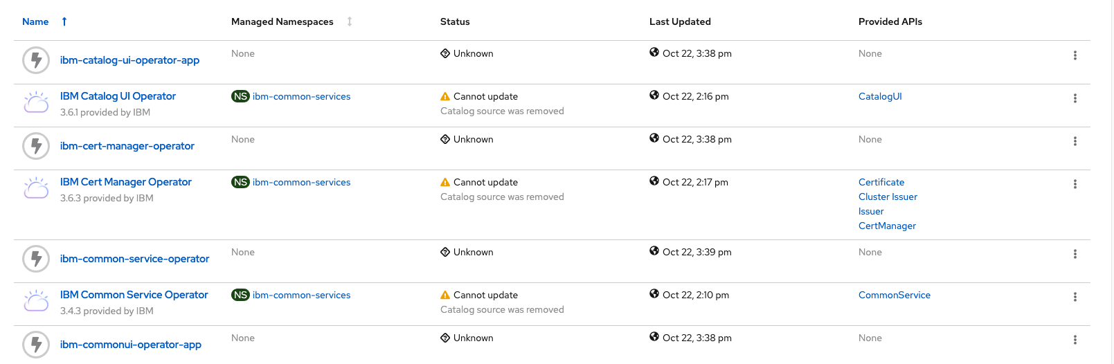 Operator auto upgrade process stuck when change the CatalogSource · Issue #1830 · operator ...
