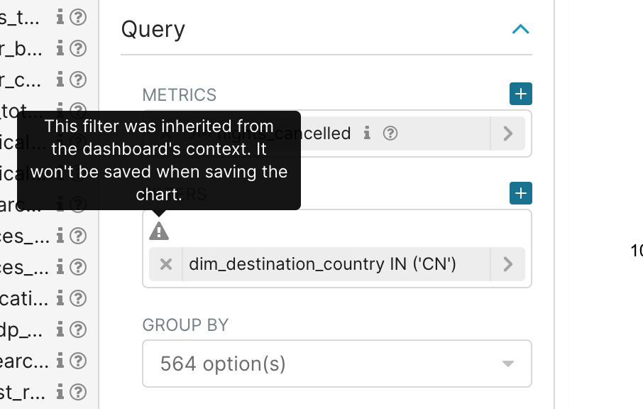 [Cosmetic] Position for extra filter indicator is not correct · Issue ...