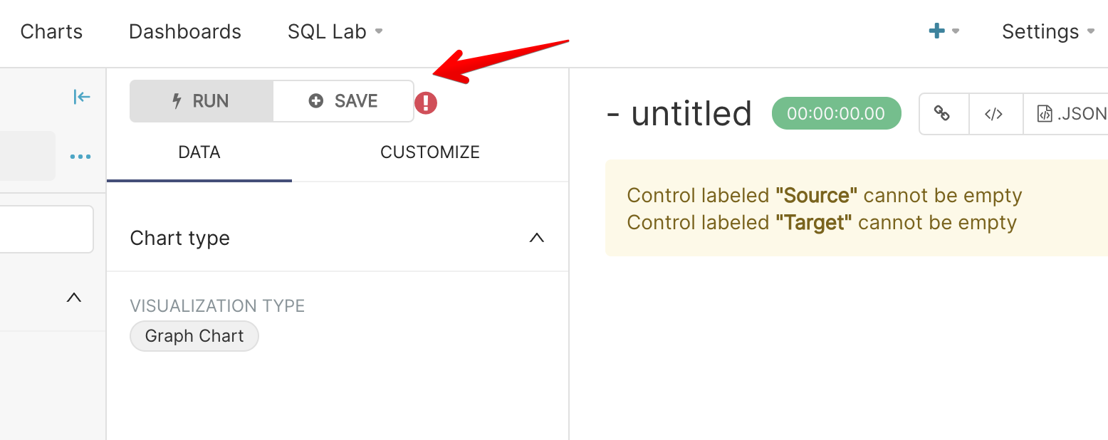 [Explore] Validation Error indicator need some spacing adjustment ...