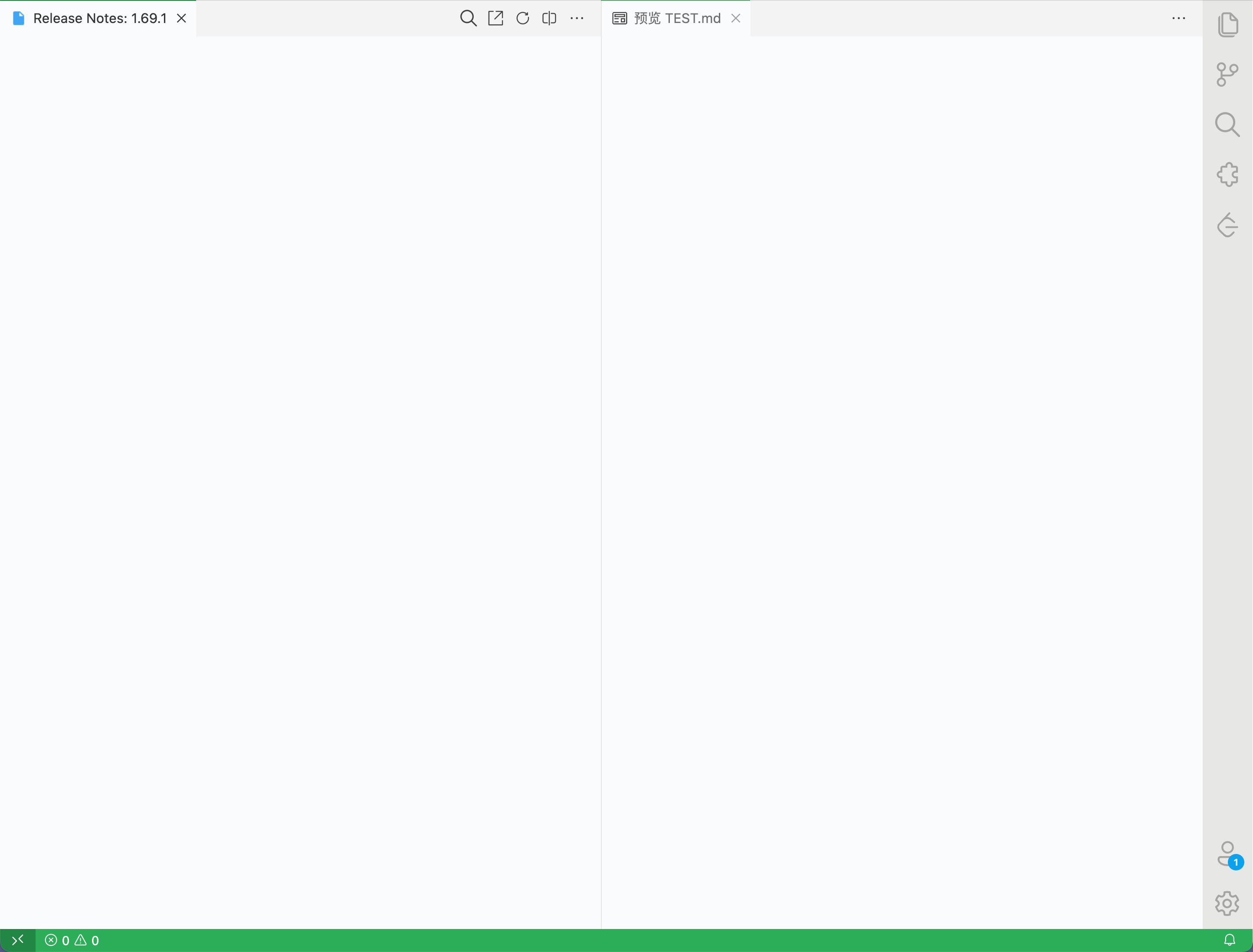 Blank markdown preview pages and other webviews on Mac when app install path contains percent ...