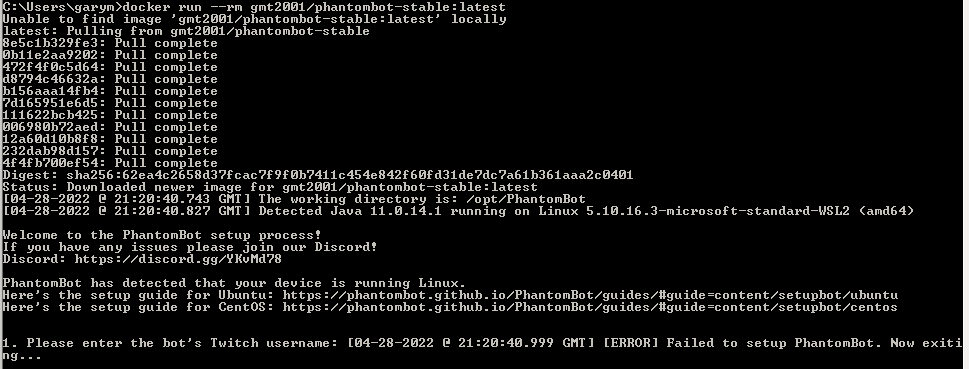Docker { Message Failed To Create Shim Oci Runtime Create Failed