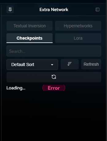 Runtime Error: dictionary changed size during iteration [Bug] · Issue #262 · lobehub/sd-webui ...