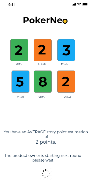GitHub - harshulmalhotra/Planning-Poker: Used Flutter which is Google’s ...