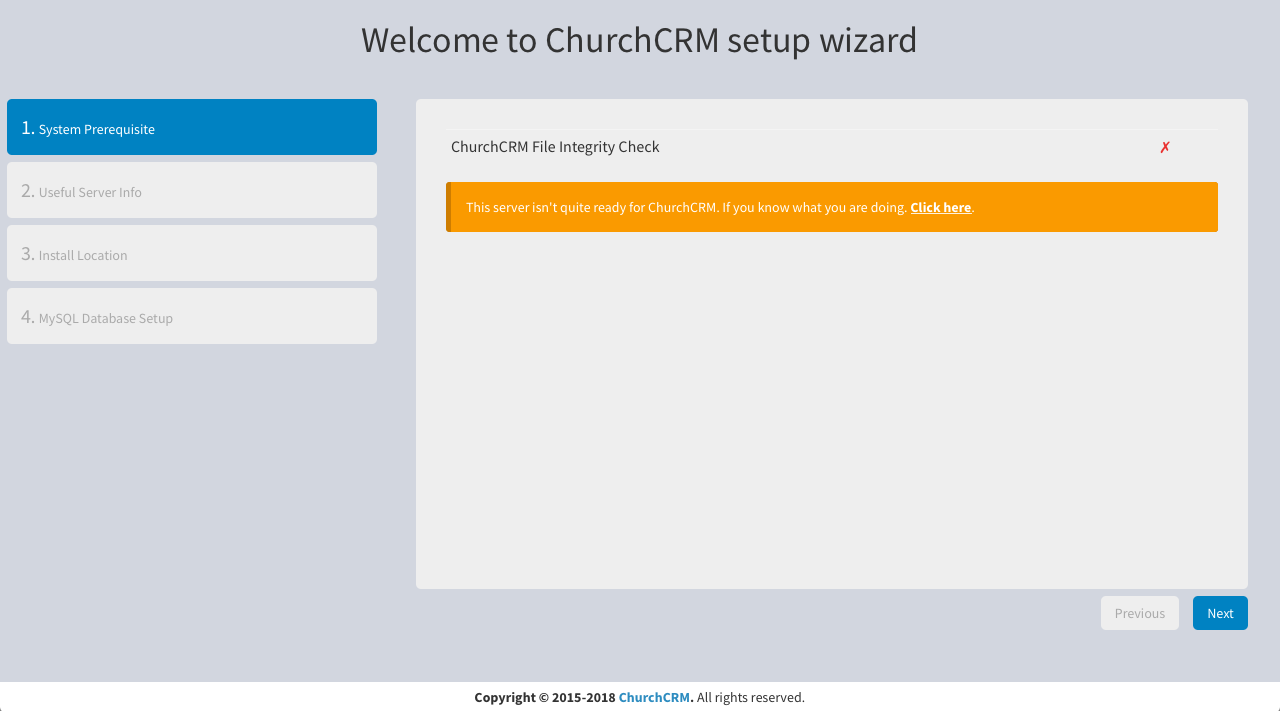 ChurchCRM File Integrity Check fails · Issue #2476 · ChurchCRM/CRM · GitHub