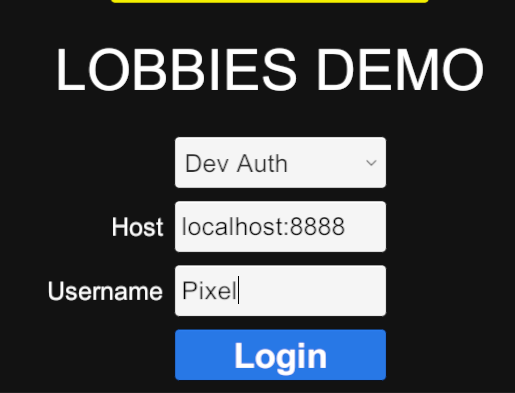 Lobby Sample Error Account Portal Overlay Failed Eos Auth Accountportalloaderror · Issue 125