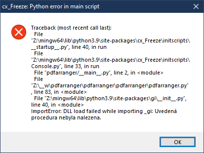 Windows package for 1.8.2 version seems to be broken · Issue #644 · pdfarranger/pdfarranger · GitHub