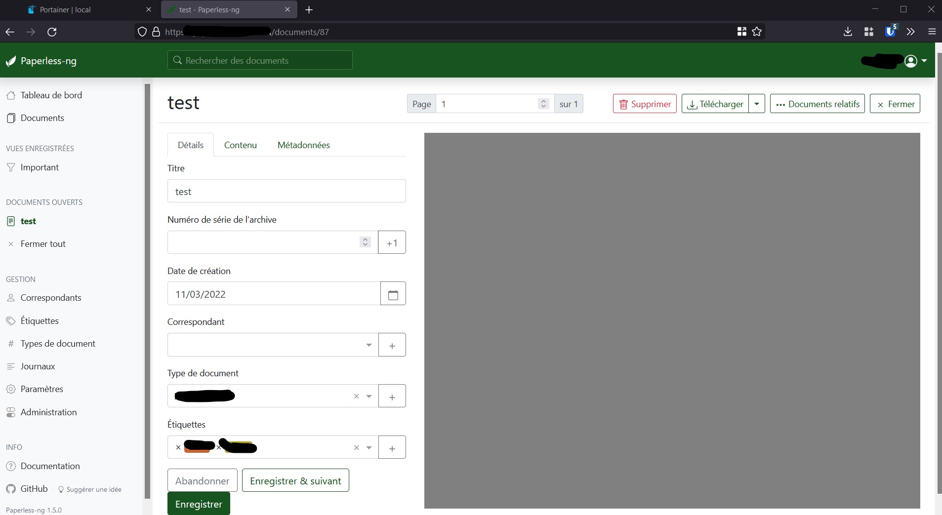 [BUG] Mirgrated from paperless-ng. UI shows old version/logo, doc doesn ...