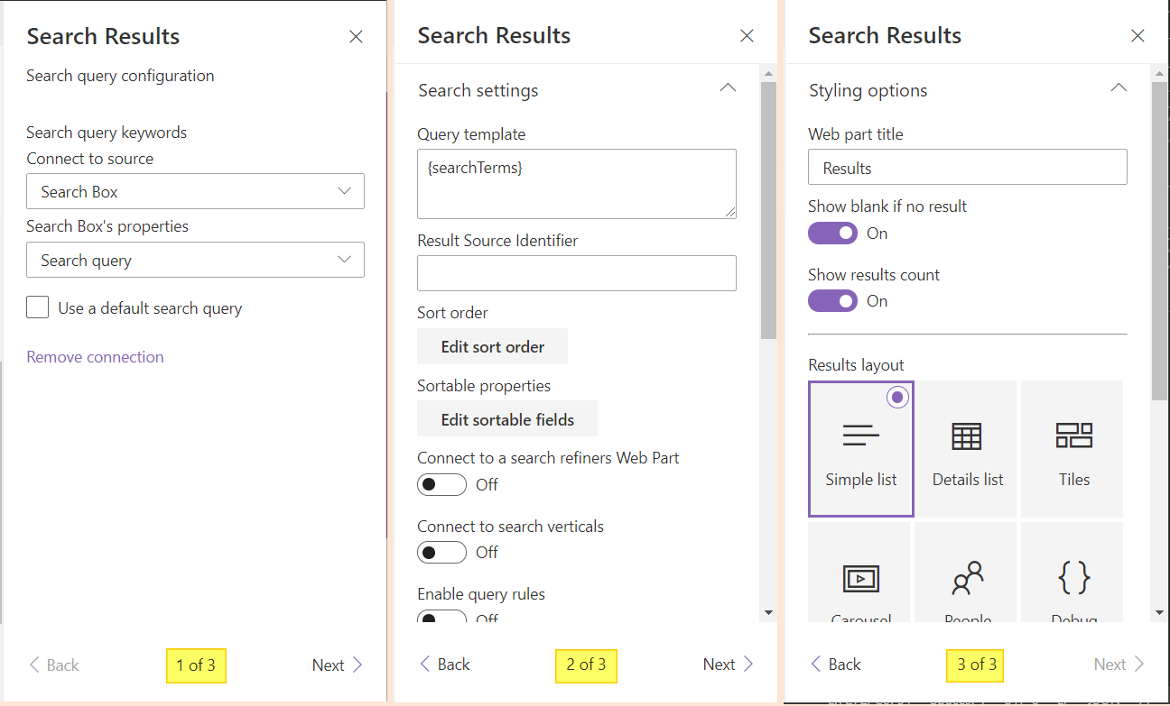 Search Results web-part returning error when used with Search Box web ...