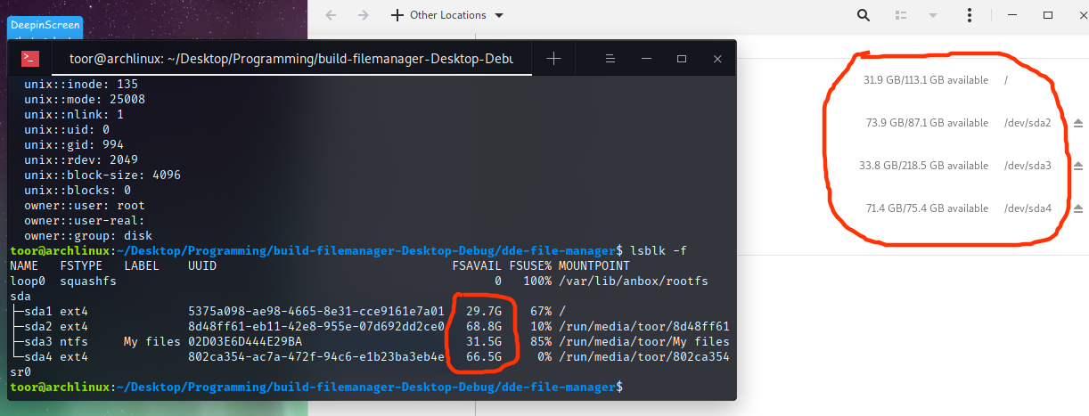 [Serious] Wrong disk size: used / free / copy misscalculations & math ...