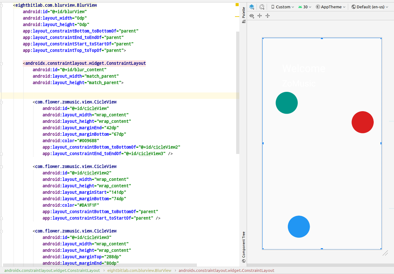 I have a problem with Blur · Issue #123 · Dimezis/BlurView · GitHub