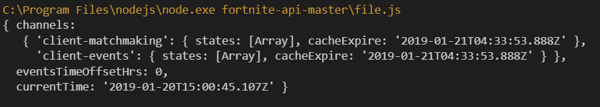 Not working(Event Flag/shop/etc...) · Issue #169 · qlaffont/fortnite-api · GitHub