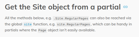 Update Site Variable page methods list with `site` function · Issue #1333 · gohugoio/hugoDocs ...