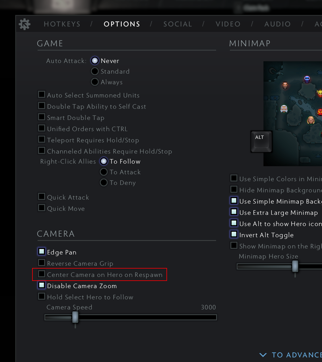[Controller] Center Camera on Hero on Respawn doesn't work when using the gamecontroller · Issue ...