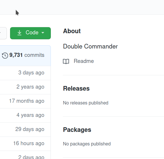 Set the website of this GitHub repo · Issue #52 · doublecmd/doublecmd · GitHub