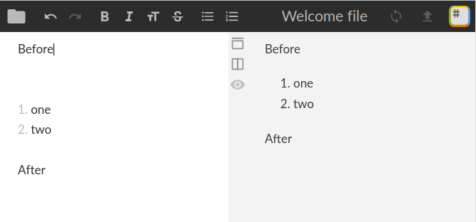 Empty Line After Numbered List Not Rendered Issue 5426 Logseq 