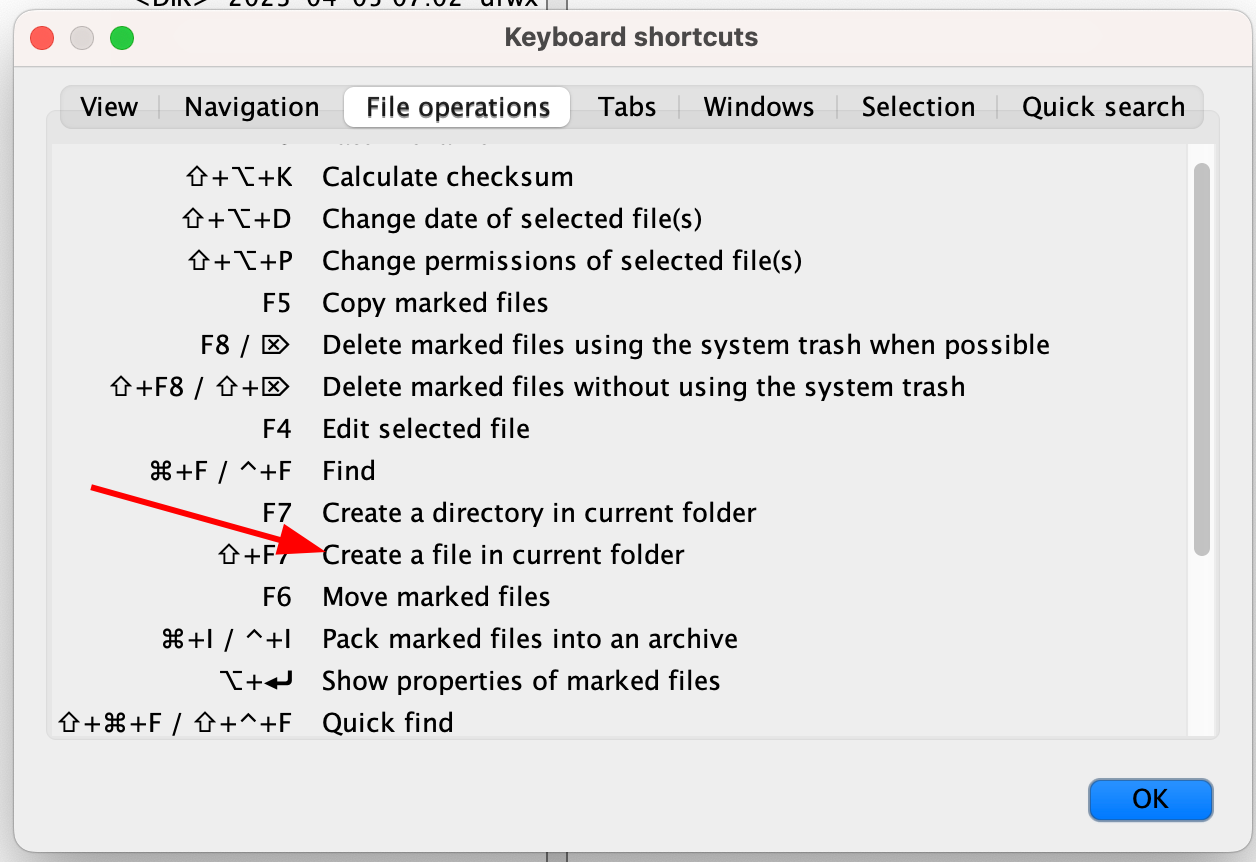 Creating a file - inconsistent shortcut name & could we have Shift+F4? · Issue #927 ...