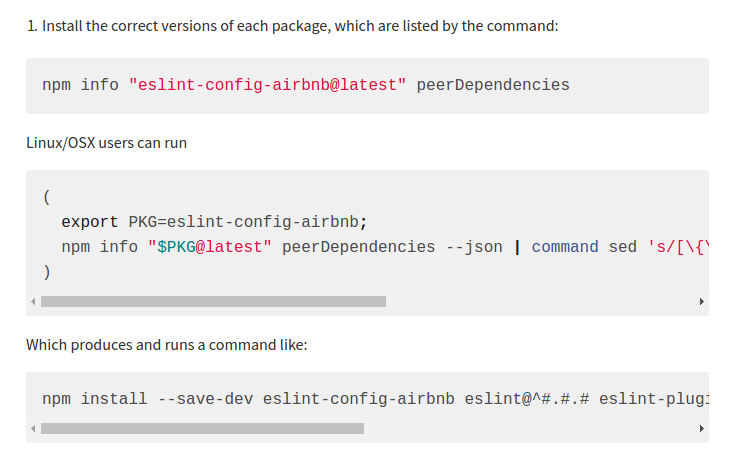 Add Installation Instructions For Yarn · Issue 1462 · Airbnb Javascript · Github