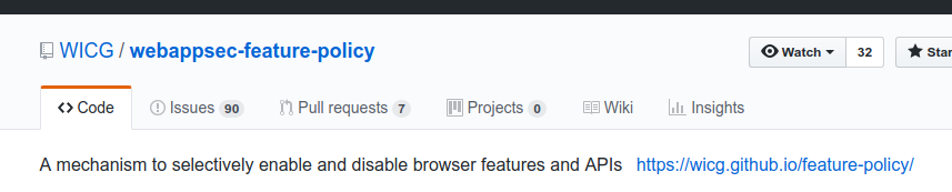 Broken Link In The Repo S Description · Issue 265 · W3c Webappsec Permissions Policy · Github