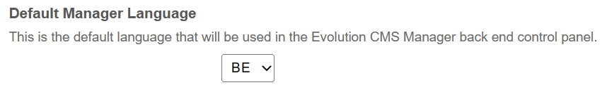 Выбор языка по-умолчанию при установке · Issue #268 · evocms-community/evolution · GitHub