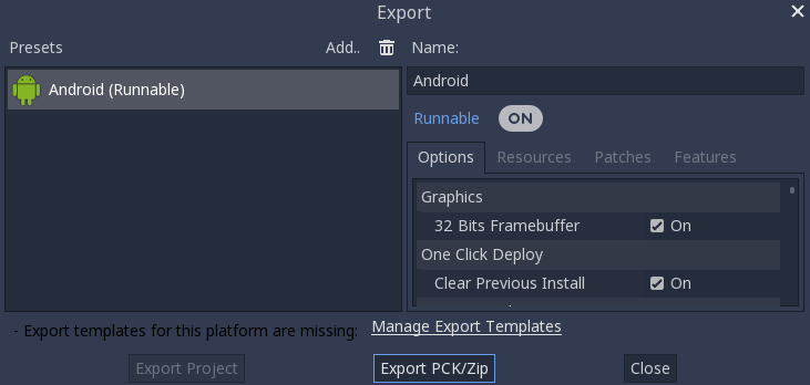 Godot 3.0 Beta 1 Export Templates Issue · Issue #13426 · godotengine ...