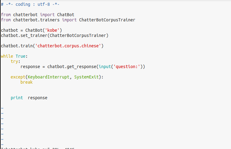 Use Chinese Corpus · Issue #1280 · gunthercox/ChatterBot · GitHub