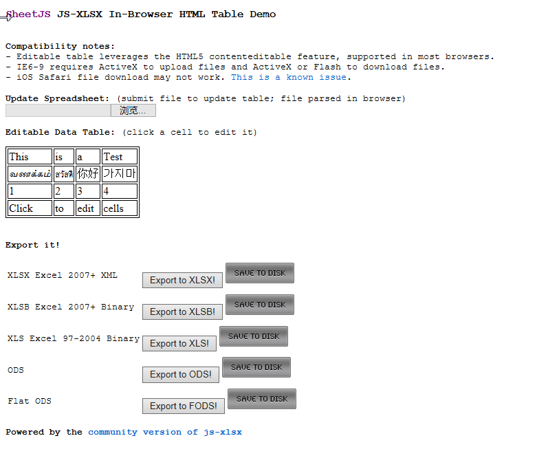Ie9 Save As Excel Issue · Issue 1533 · Sheetjs Sheetjs · Github