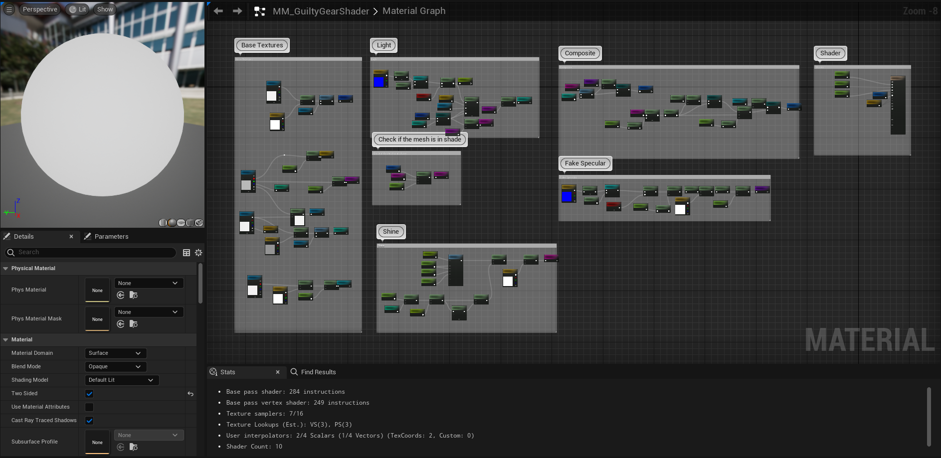 GitHub - LikeShady/GuiltyGearUE5-Shader: Easy copy-paste of my Guilty Gear inspired shader for UE5.