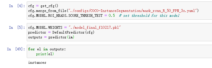 How to get the semantic segmentation prediction when using a model ...