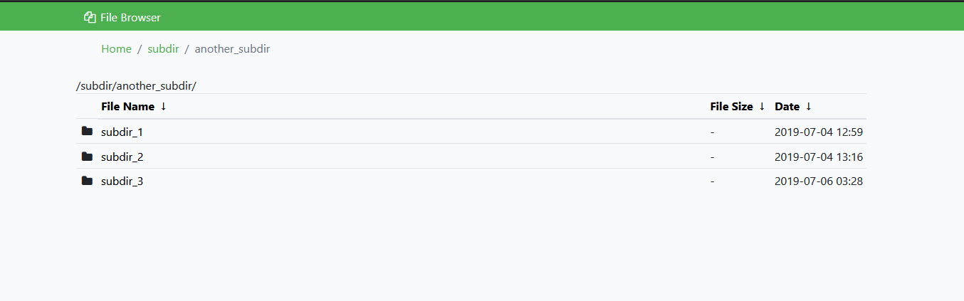 Breadcrumb text appearing in the header · Issue #3 · alehaa/nginx-fancyindex-flat-theme · GitHub