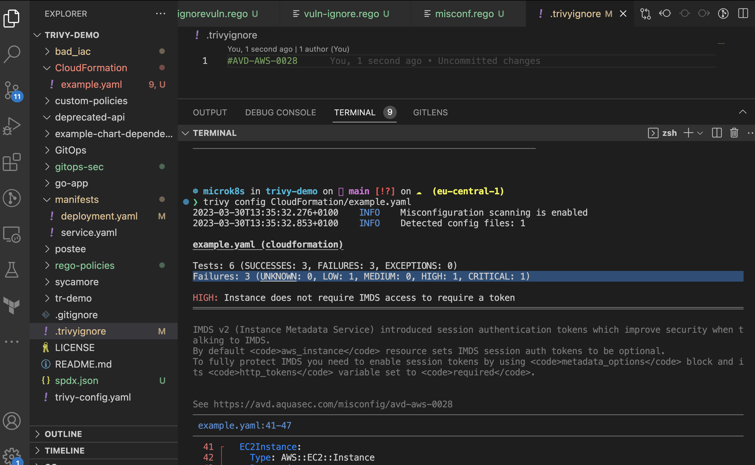 Can not get .trivyignore file to work · aquasecurity trivy · Discussion ...