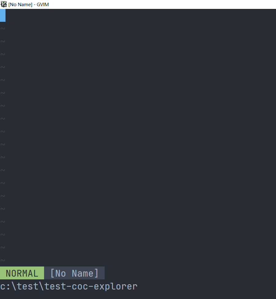 Can't open coc-explorer due to detecting current working directory ...