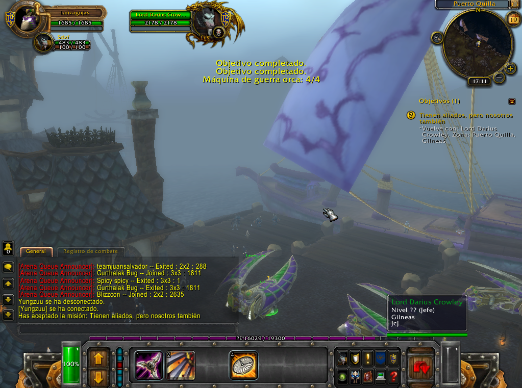 misión Tienen aliados, pero nosotros también · Issue #215 · athenaswow/BugTracker-Athenas-WoW ...