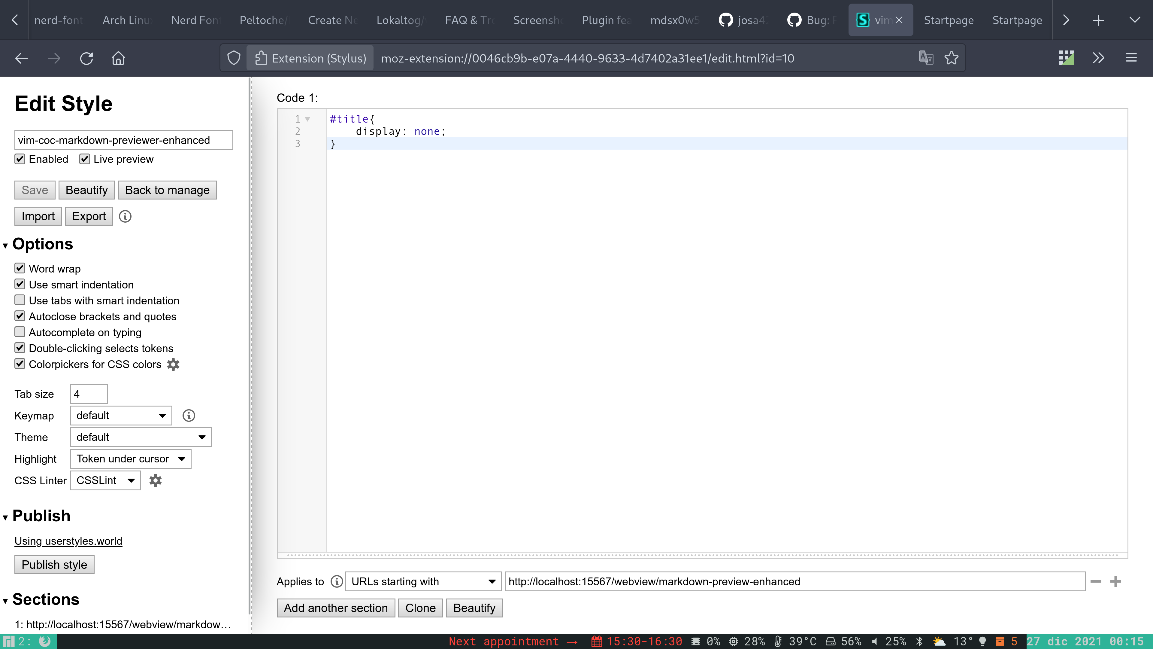Bug: Please move the tag inside the iframe · Issue #2 · weirongxu/coc ...