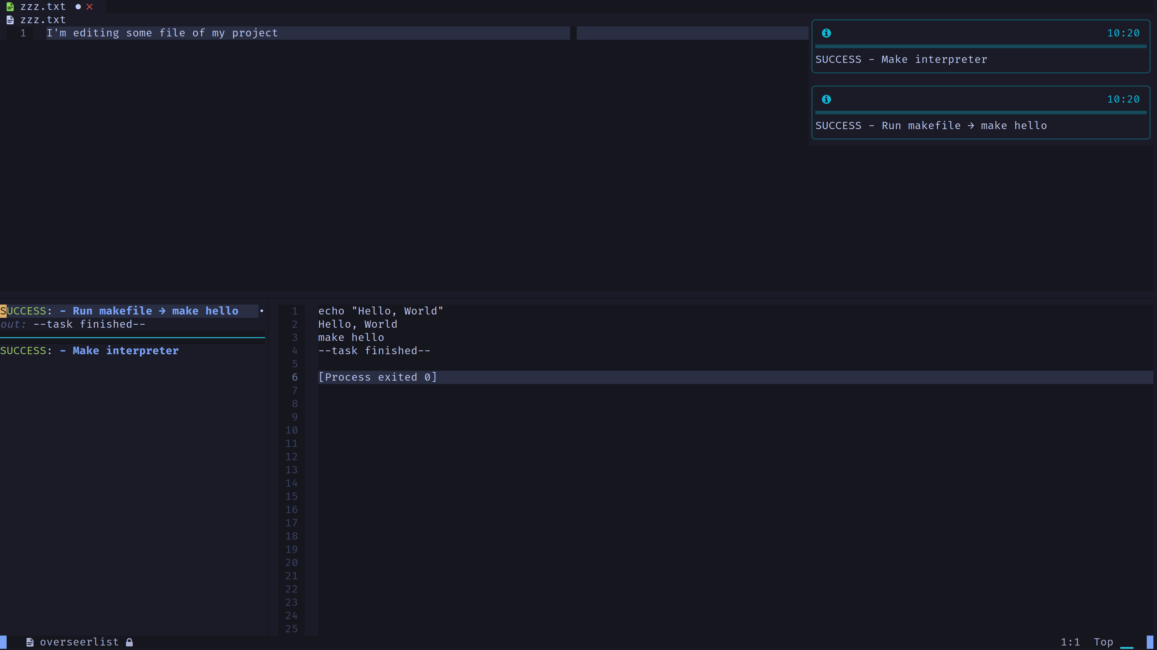 GitHub - Zeioth/makeit.nvim: Neovim plugin to manage your Makefile with Telescope