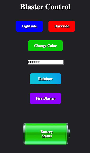 GitHub - JulianGuerraGit/SoloBlaster: Han Solo Blaster made for halloween costume with web ...