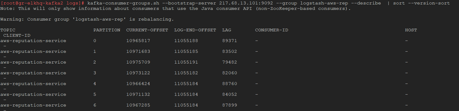 Logstash input kafka issues · Issue #10690 · elastic/logstash · GitHub