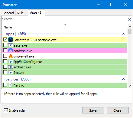 [Feature] Option to apply rules to "subprocesses" of certain app · Issue #1348 · henrypp ...