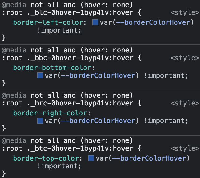 (Hover/Focus/etc) Style not applied on variants · Issue #934 · tamagui ...