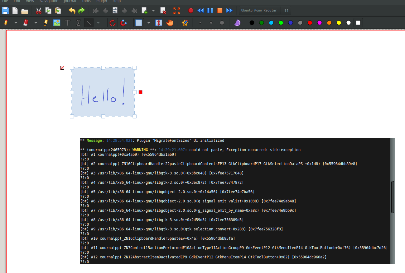 Unable to copy and paste contents of Xournalpp notebook · Issue #3513 · xournalpp/xournalpp · GitHub