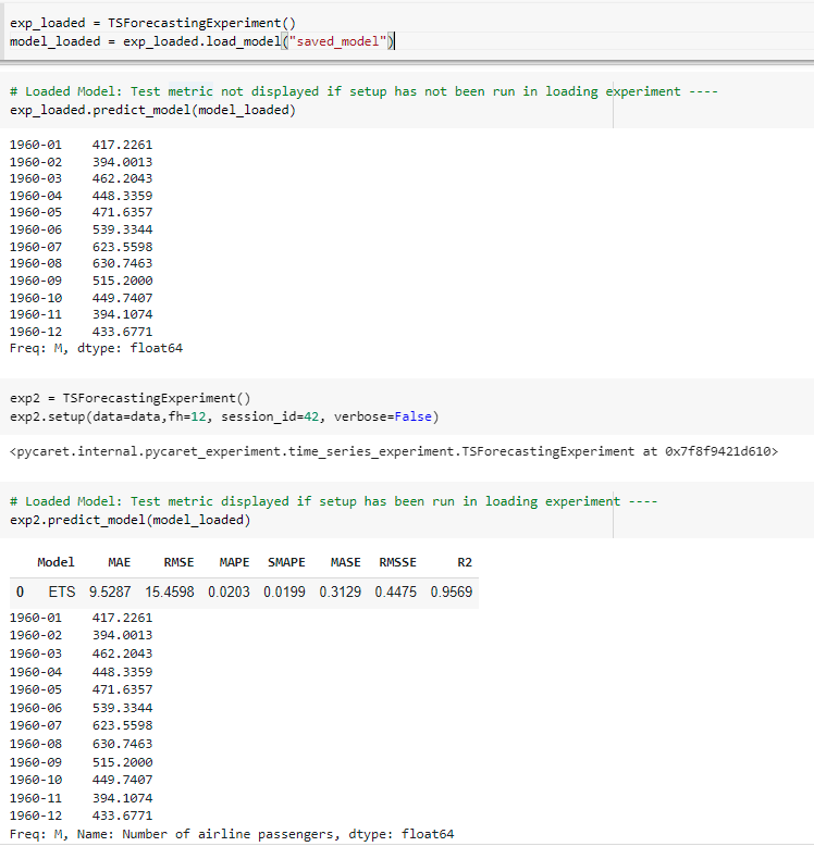 Refactor time series predict_model · Issue #1893 · pycaret/pycaret · GitHub
