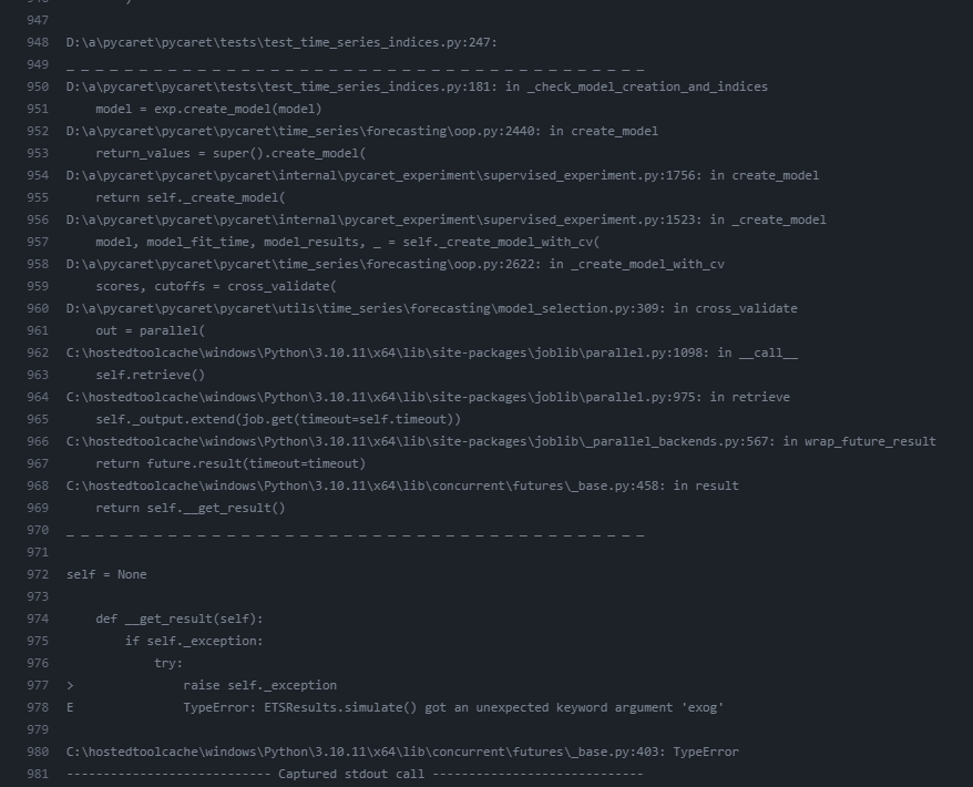 [bug] Sktime 0 17 2 Has Deprecations That Cause Issues · Issue 3523 · Pycaret Pycaret · Github