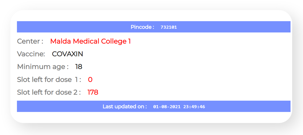 GitHub - yoursamlan/CoWIN: CoWIN Portal Notifier