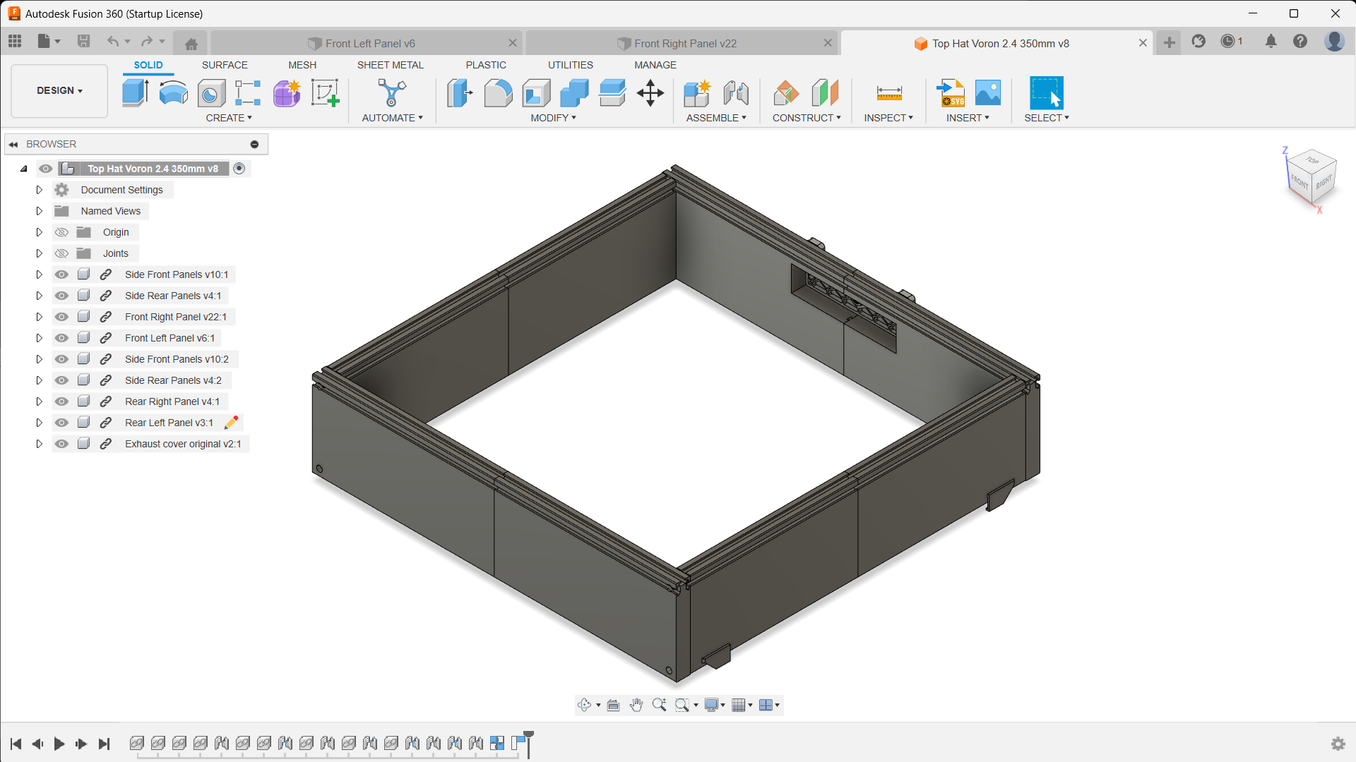 GitHub - makerspet/voron2_top_hat: Top hat mod for Voron 2.4 350/300 ...