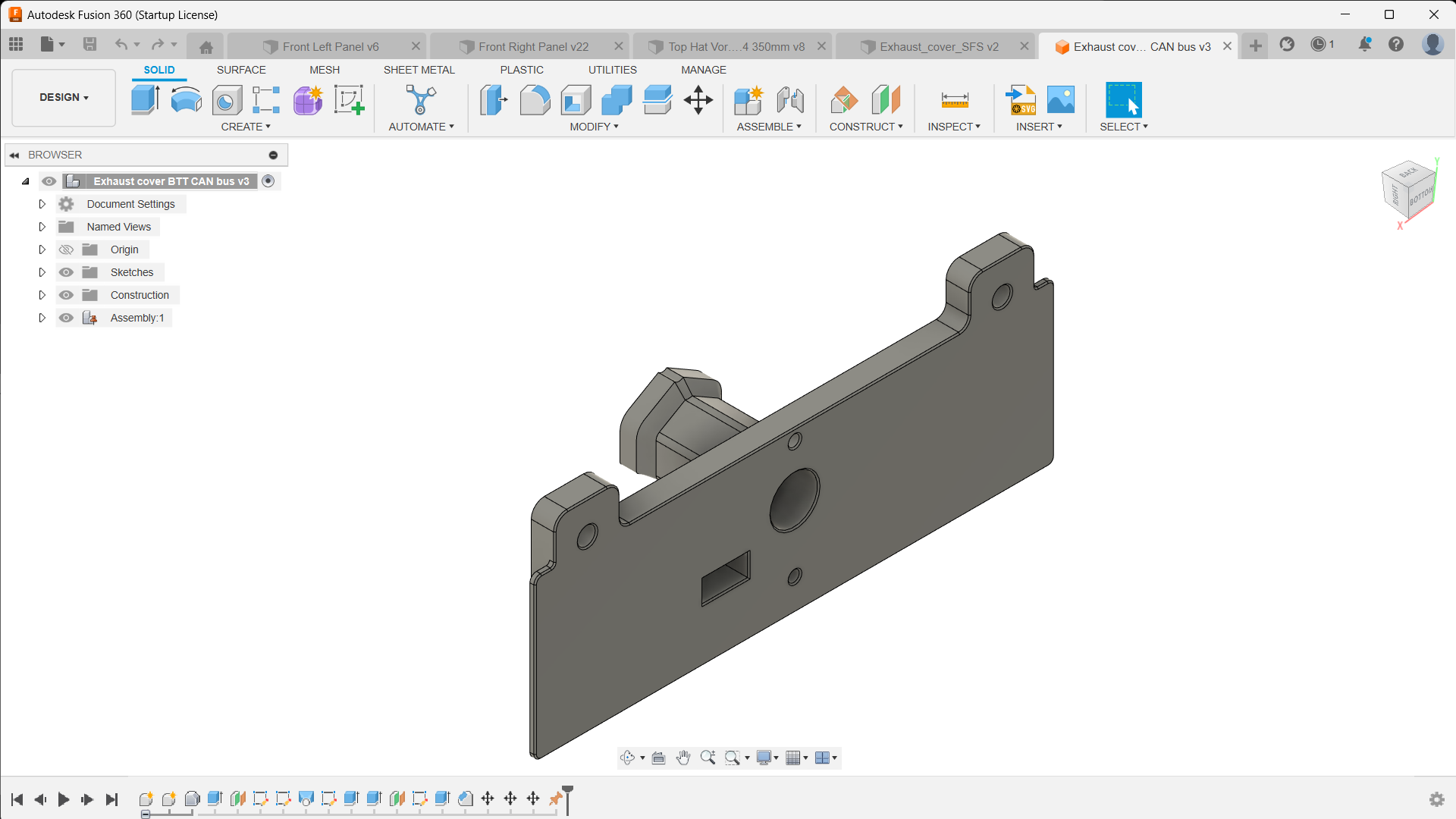 GitHub - makerspet/voron2_top_hat: Top hat mod for Voron 2.4 350/300 ...