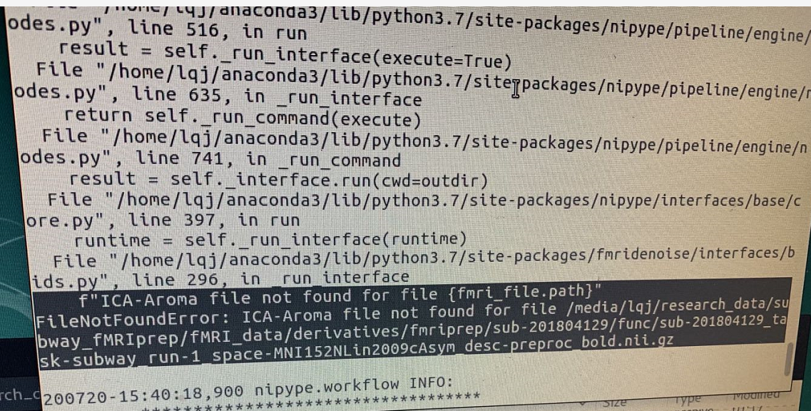 ICA-Aroma file not found · Issue #55 · compneuro-ncu/fmridenoise · GitHub