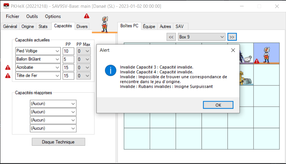 Sv Nouveaux Raids Pokemon Illégaux · Issue 3715 · Kwschpkhex · Github 