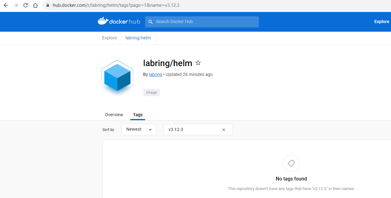 BUG: new tag is not displayed in docker.io/labring/helm · Issue #3668 · labring/sealos · GitHub