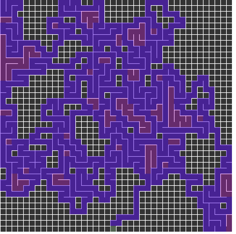 GitHub - vineshtv/Maze-Generator: A maze generator and solver in p5-js